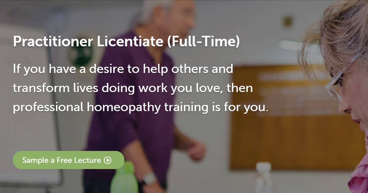 Advanced Homeopathy Course | Centre for Homeopathic Education